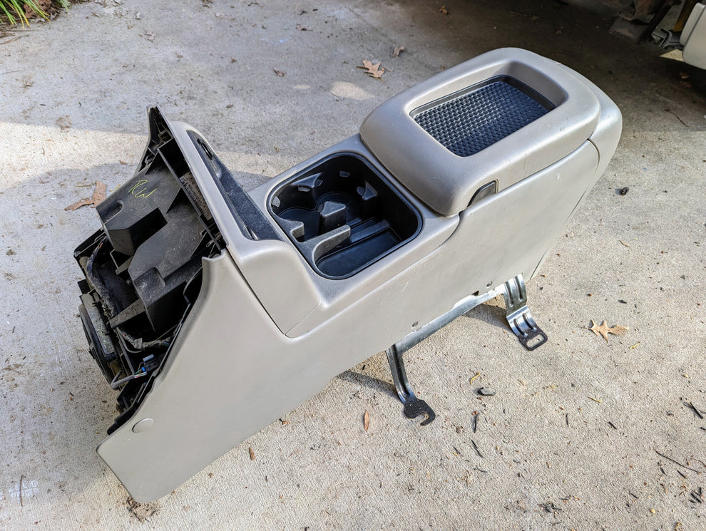 OEM Center Console in Light Gray 92I for 2003-2007 Chevy Silverado, Ta ...